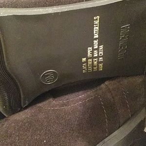 Markon | Shoes | Markon Dark Brown Leather Boots | Poshmark